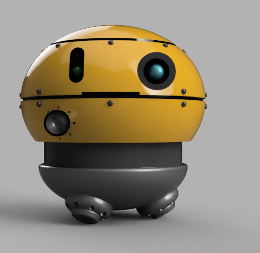 🤖 Flubber Weebo Robot Prop・ STL File for ・Cults