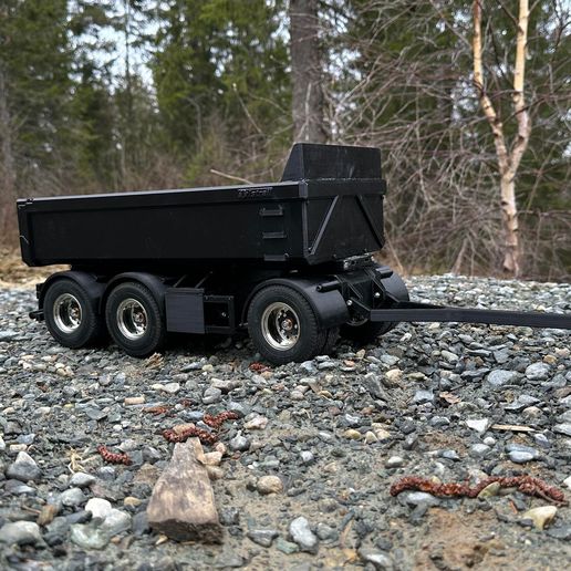 🚐 1/14 Trio trailer norwegian style・ STL File for 3D printing・Cults