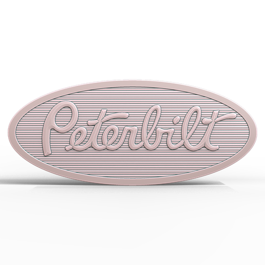 3D file 3D Model STL File for CNC Router Laser & 3D Printer Peterbilt ...