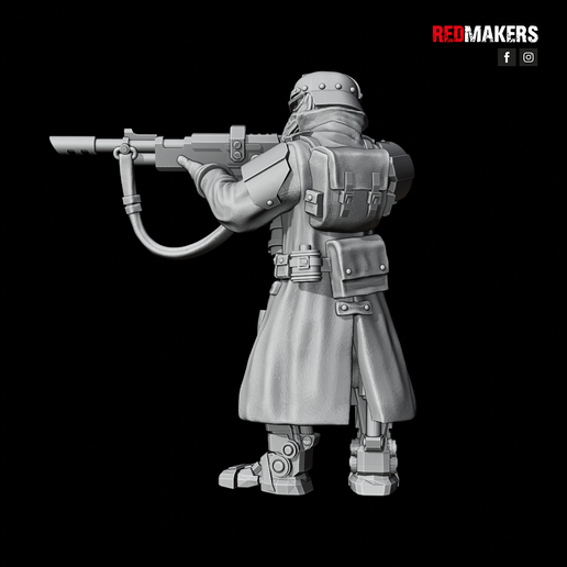 🎲 Death squad of the Imperial force Bionic legs・ 3D File for 3D ...