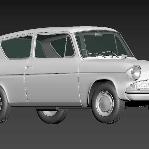 🚙 Ford Anglia 105e 1967・ 3D File for 3D printing・Cults