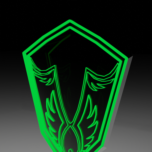 🛡️ Air Strike Shield・ STL File for ・Cults