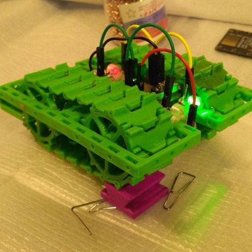 Free STL file Caterpillar bot chassis. 🐛 ・3D printing template to ...