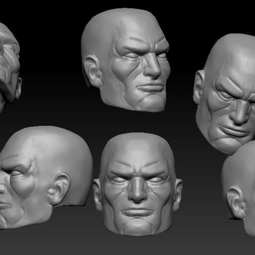 STL file colsus marvel legend-bald head 🦸 ・Design to download and 3D ...