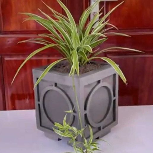 🏠 Grafo Flowerpot・ STL File for 3D printing・Cults