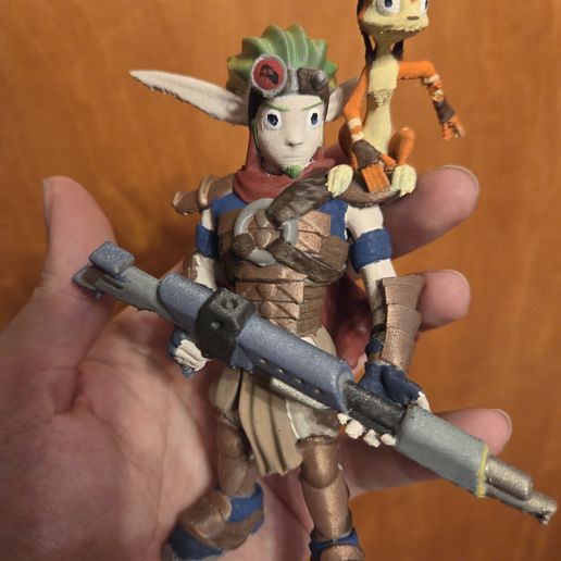 🎲 Jak and Daxter・3D Print with the Ender 3 pro 3D printer・Cults