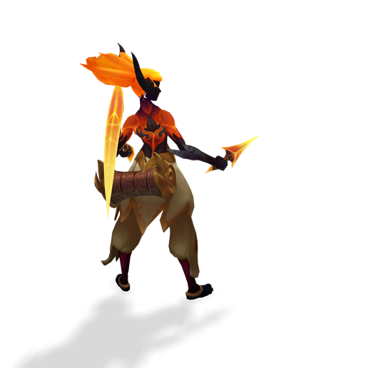 STL file Infernal Akali League of Legends 3D print model 🧸 ・3D print ...