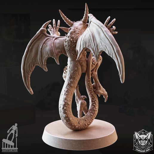3D file Quasit - E 🎲 ・3D printing idea to download・Cults