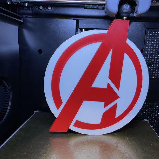 🦸 avengers logo・Free STL File for 3D printing・Cults