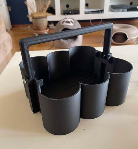 🍺 6 pack beer holder・ STL File for 3D printing・Cults