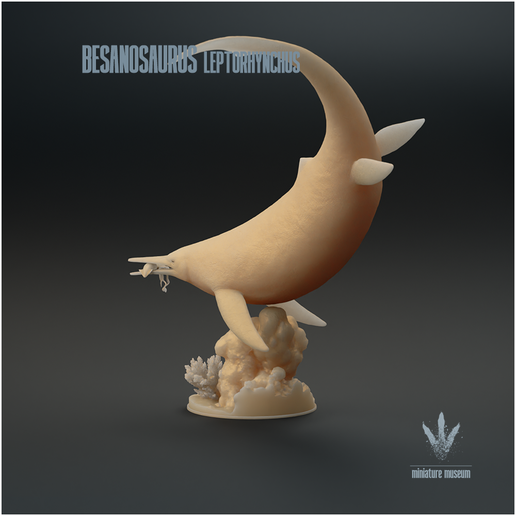 3D file Besanosaurus leptorhynchus : Feeding 🦖 ・3D printer model to ...