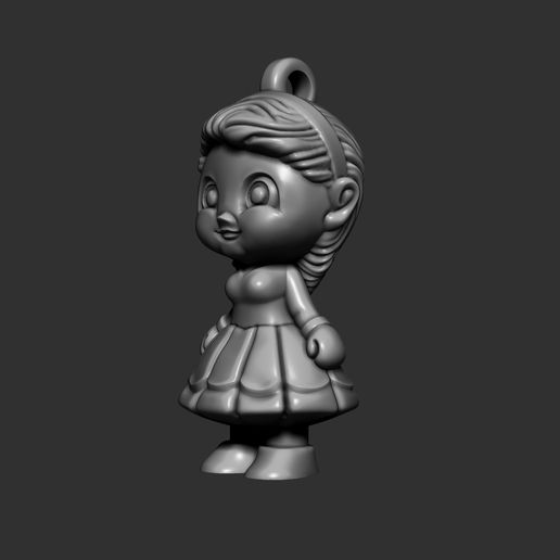 STL file Doll_keychain 🔑 ・3D printable model to download・Cults