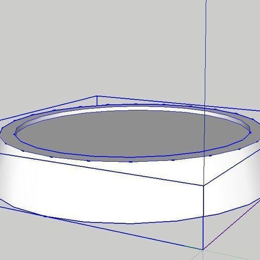 🟪 25mm - 28mm Miniature Base (Square, Round, Hex)・Free STL File for ・Cults