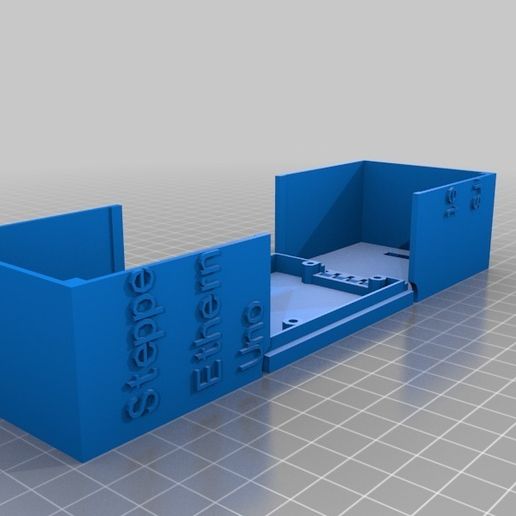 ⚙️ Hinged customizable arduino case UPDATED・Free 3D File for ・Cults