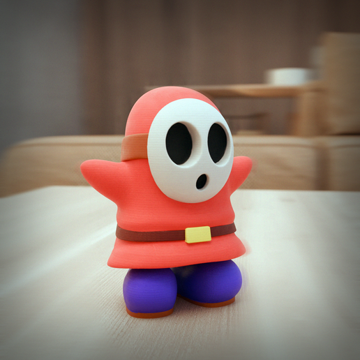 🧸 BOO GUY MARIO・ STL File for 3D printing・Cults