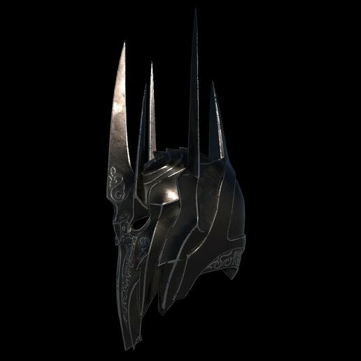 🪖 Sauron Helmet lord of the rings 3D DIGITAL DOWNLOAD FILE・ 3D File for ...