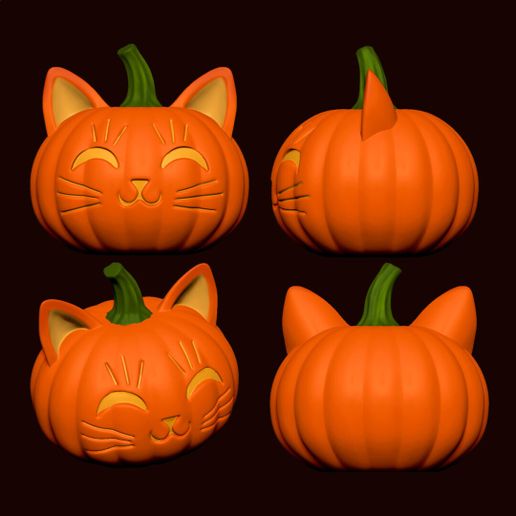 pumpkin easy cat