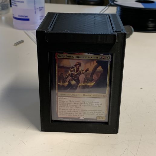 🪄 Magic the Gathering Commander Box for Toploader Commander・Free STL ...