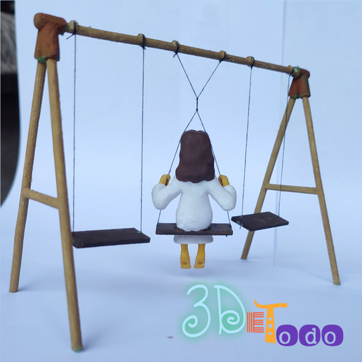 ️ JESUS SWINGING THE SIMPSONS・ 3D File for 3D printing・Cults