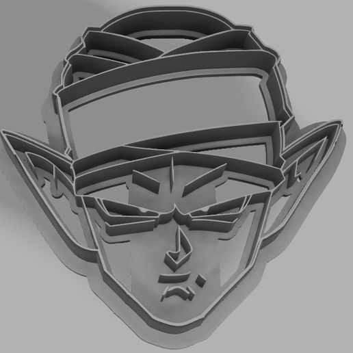 🐉 Piccolo Dragon Ball Z Cookie/Dough Cutter・ STL File for 3D printing・Cults