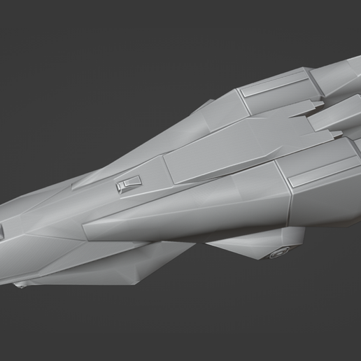🥷 The Expanse: MCRN Charon - Martian black ops stealth ship・ STL File ...
