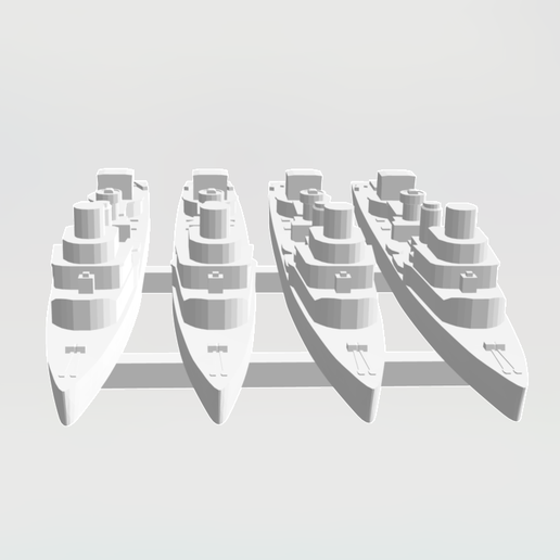 STL file Élan class minesweeper sloops 1:2400 WW2 ⛵ ・3D printable model ...