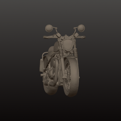🏍️ Triumph bobber・Free STL File for 3D printing・Cults