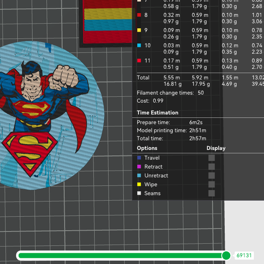 3MF file Superman 3d picture 🦸‍♂️ ・3D print design to download・Cults
