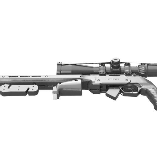 🔫 Rifle with Accessories – 3D Scanned Model (.STL / .OBJ)・ STL File for ...
