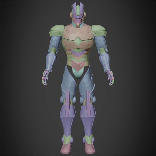 🪖 My Hero Academia Armored All Might Full Armor for Cosplay・ 3D File ...