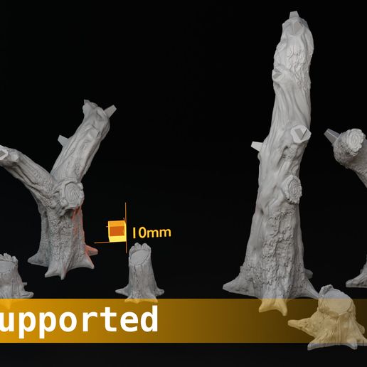 🌳 Modular Tree Set・ 3D File for 3D printing・Cults