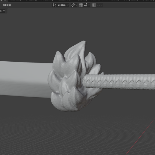 🗡️ TESSAIGA SWORD &SHEATH (INUYASHA) 3D PRINT・ STL File for 3D printing ...