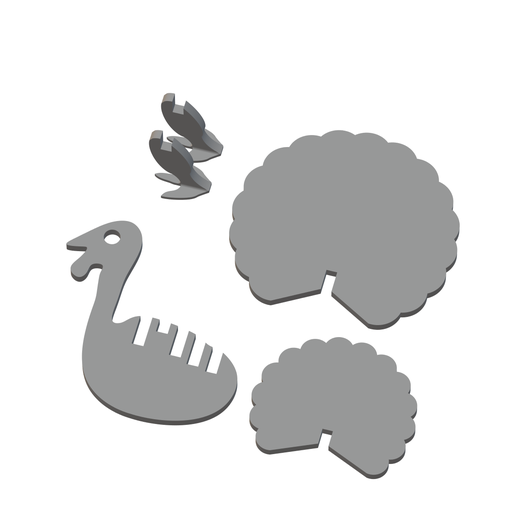 🦃 Turkey Print Pad (Contest)・Free STL File for 3D printing・Cults