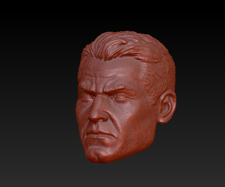 🦅 GI Joe Classified General Hawk Head 3d scan・ STL File for 3D printing ...