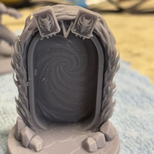 🔥 Fire Portal Terrain Piece | Summoning Gate・Free STL File for 3D ...