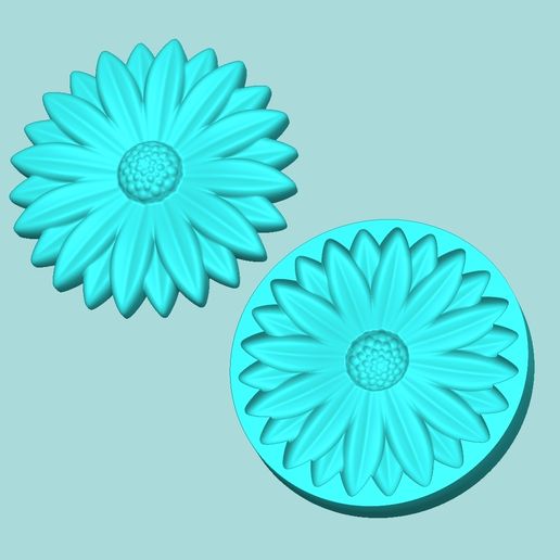 Fichier STL Margarita Flower 11 - Mold Silicon Maker - Template 💐 ...