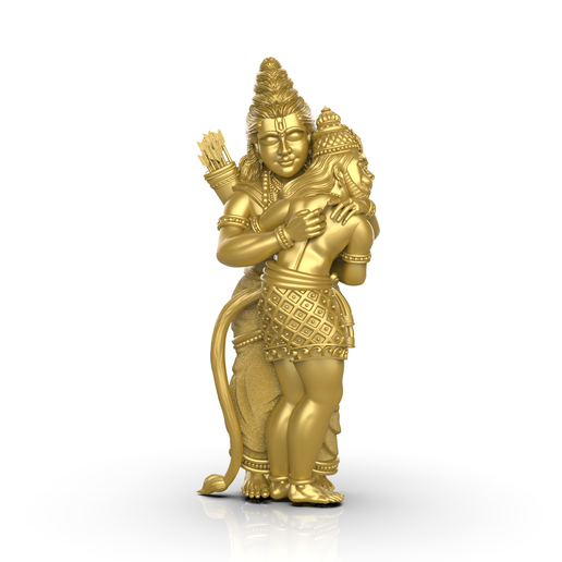 📁 Rama and Hanuman file・ STL File for 3D printing・Cults