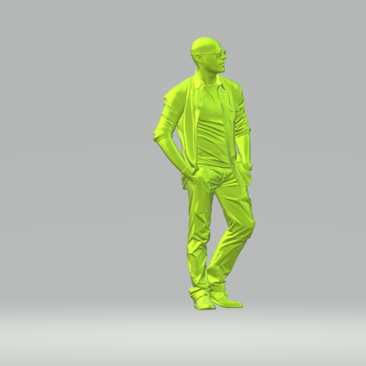 👨 man・ STL File for 3D printing・Cults