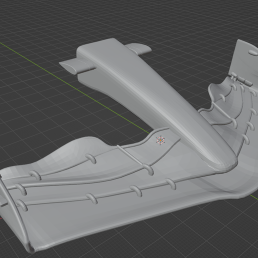 🪶 W15 F1 FRONT WING 2024 SCALED 1:12・ STL File for 3D printing・Cults