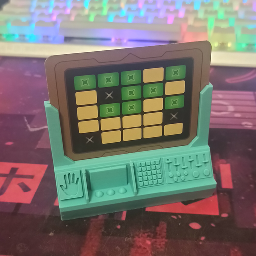 🕵️‍♀️ Codenames Stylish Card Holder・ STL File for 3D printing・Cults