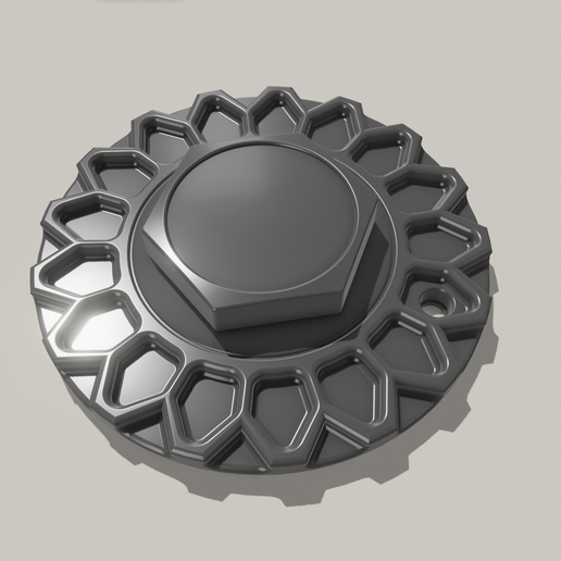 🛞 BBS center caps (17 spoke)・ STL File for 3D printing・Cults