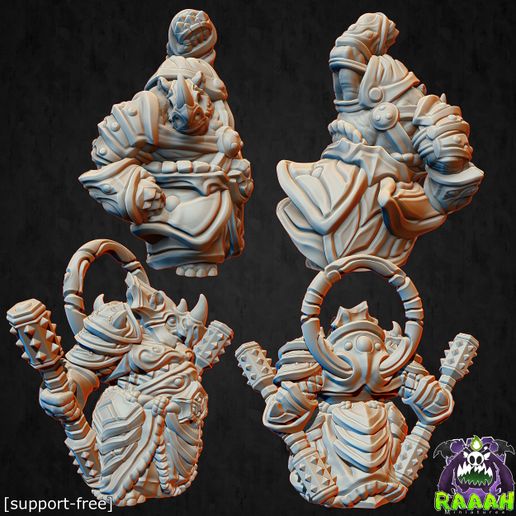 3D file Rhox [Support Free] 🆓 ・3D print design to download・Cults