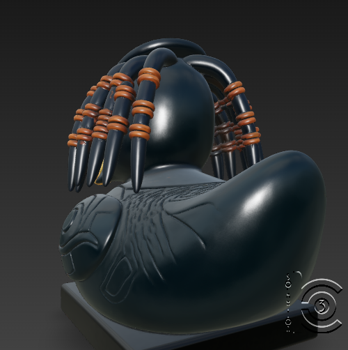 👽 Pond Predator – The Ultimate Alien Hunter Duck・ STL File for 3D ...