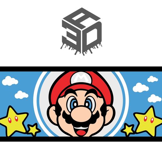 STL file Mario - Light Box 📦 ・Template to download and 3D print・Cults