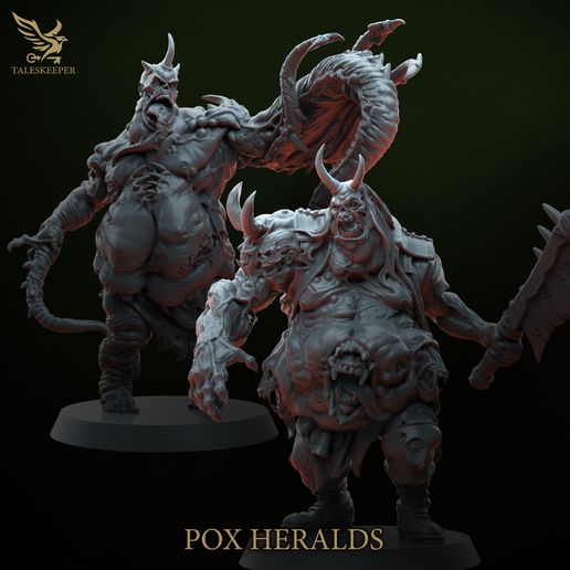🔨 POX HERALDS・ 3D File for 3D printing・Cults