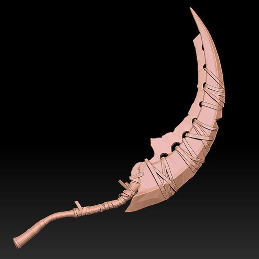 🪓 Beasthunter Saif - BLOODBORNE・ STL File for 3D printing・Cults