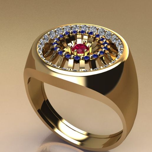 STL file West ring 💍 ・3D printer model to download・Cults