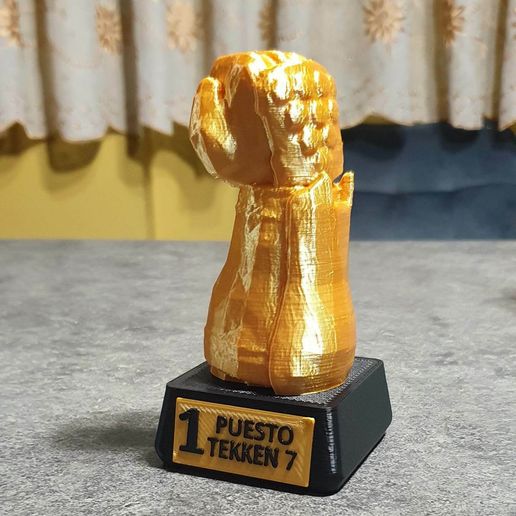 STL file Tekken Jin Kazama Trophy 🏆 ・3D printing design to download・Cults