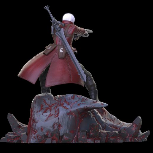 😈 Devil May Cry 3 Inspired Dante Collectible Figure – Cerberus Head ...