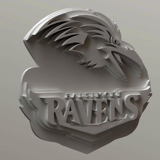 🛡️ NFL Baltimore Ravens Keychan Shield Printable and Renderable・ 3D ...